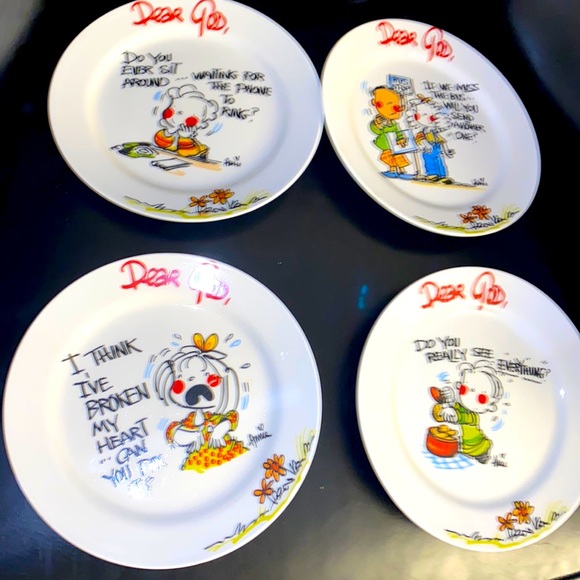 Royal Norfolk | Dining | Royal Norfolk Dear God Salad Plates | Poshmark